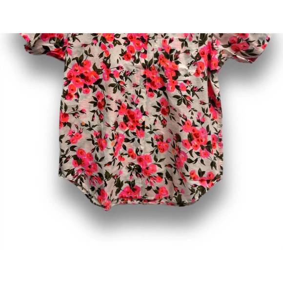 dylan | Tops | New Dylan Camp Shirt In Hot Pink Floral | Poshmark